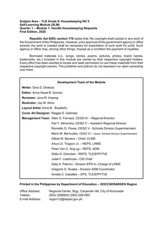 W1-Q1-Module 1_ Handle Housekeeping Requests (Part 1).pdf