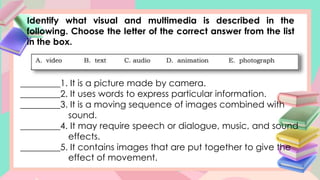 WEEK 1-QUARTER 4-ENGLISH 5 ANALYZING VISUAL AND MULTIMEDIA ELEMENTS.pptx
