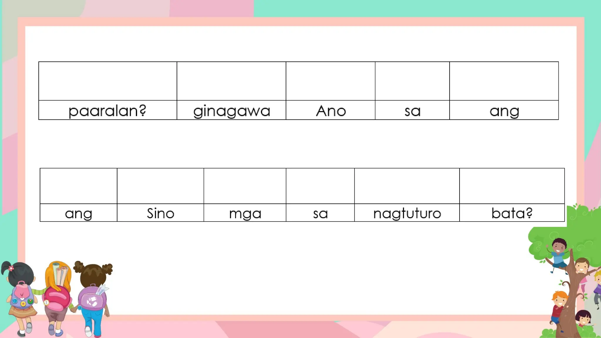 LANGUAGE-GRADE1-FOURTH QUARTER-WEEK-1 TT | PPTX