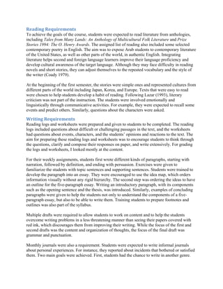 Rass - Integrating reading-writing | PDF