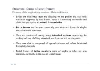 W 1 single-storey steel-frames_structures | PDF