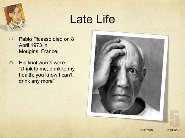 W10 is101 pablo-picasso-completed | PPT