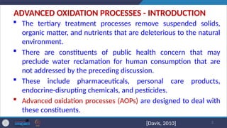 W10 L46-Advanced Oxidation Processes (AOP)-Introduction.pptx