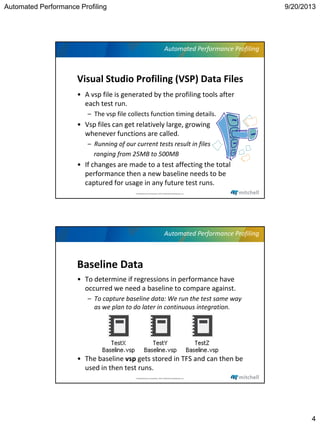 Automated Performance Profiling with Continuous Integration | PDF