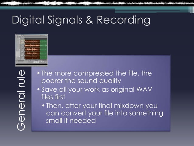 Audio Terms And Best Practices | PPTX