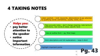 Listening skills | PPTX