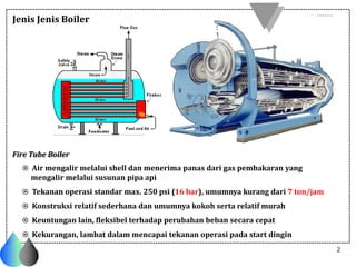 Analisa distribusi energi pada boiler industri | PDF
