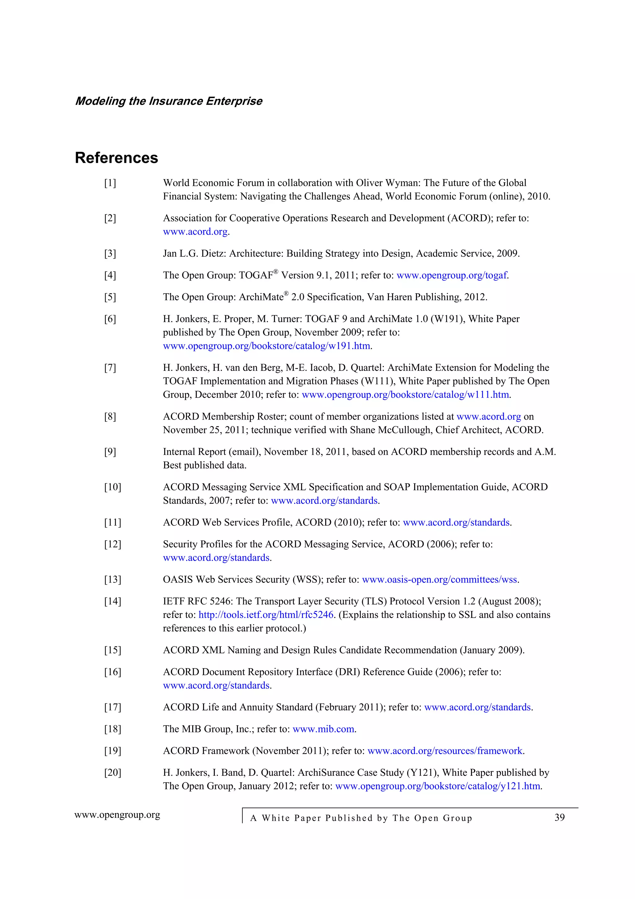 Modeling the Insurance Enterprise | PDF