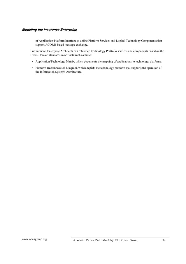 Modeling the Insurance Enterprise | PDF