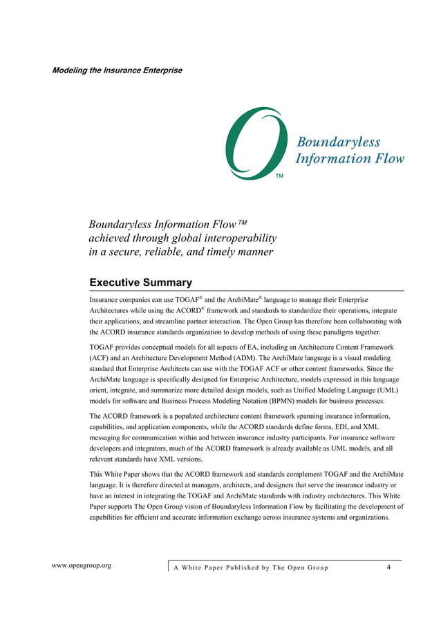 Modeling the Insurance Enterprise | PDF