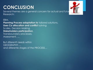 Geography, Process, and Governance: future needs for MSP at the 2nd ...