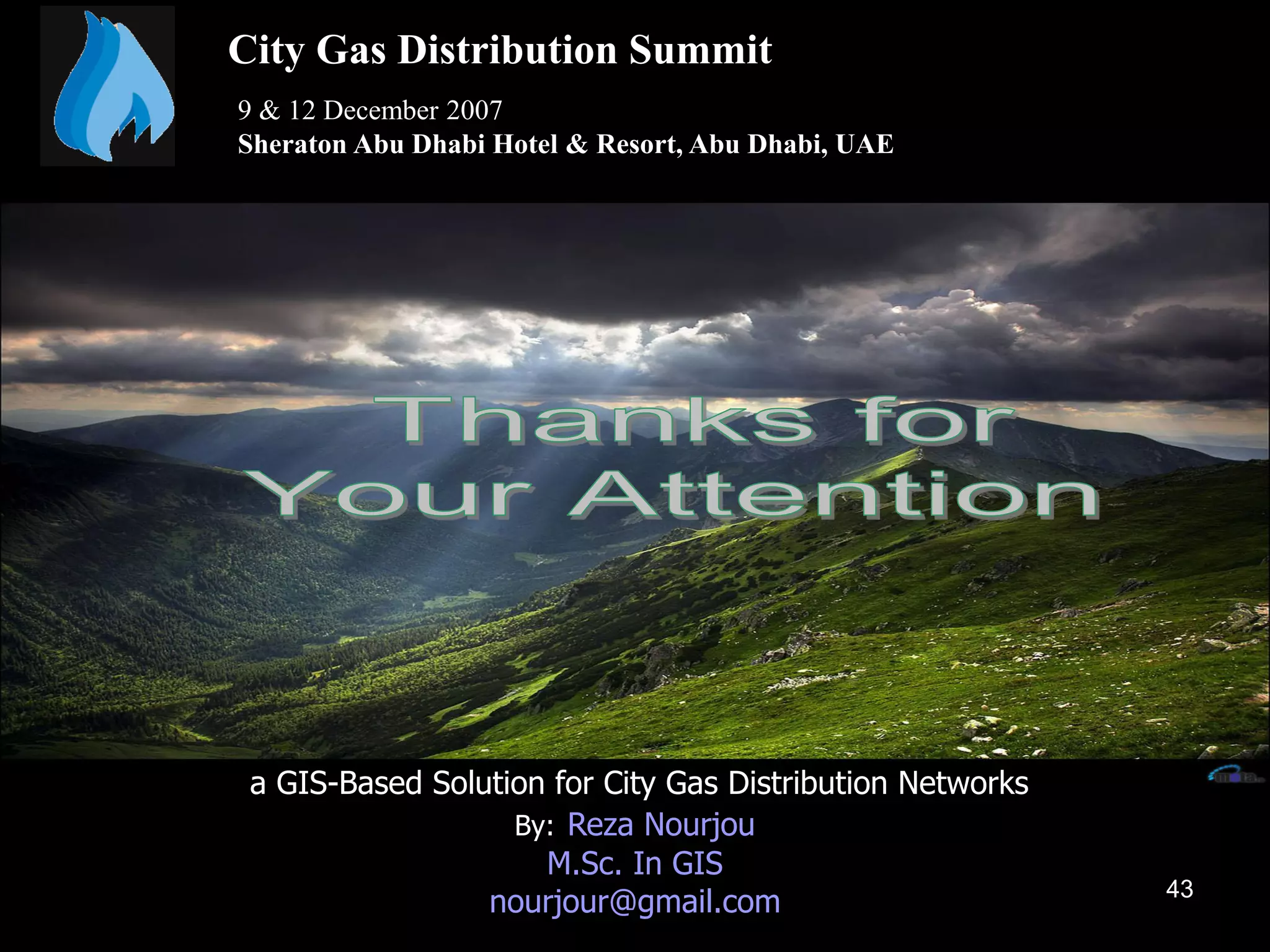 GIS for City Gas Networks | PDF