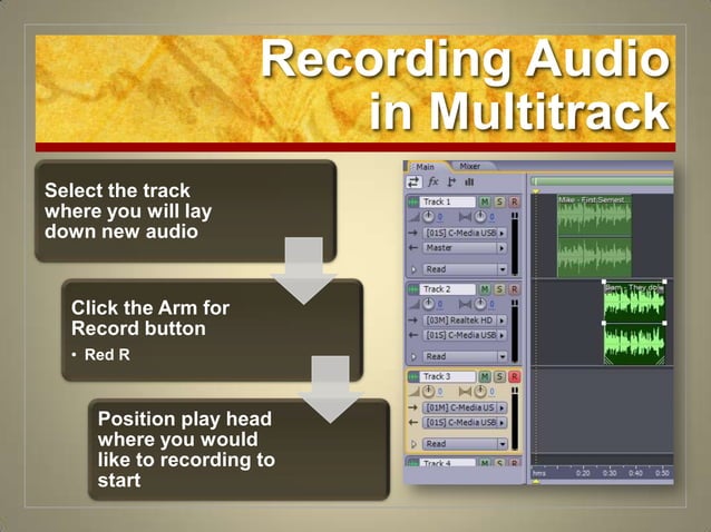 Importing Files Into Adobe Audition | PPT