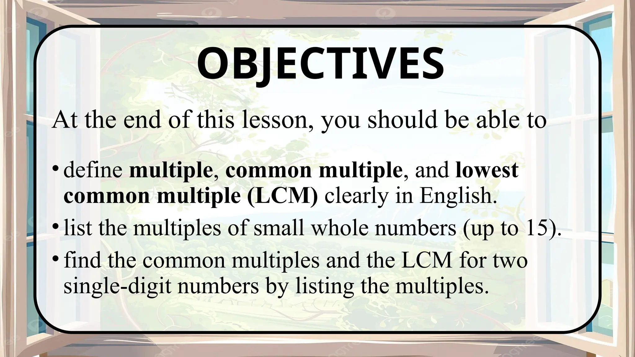 W13_Lowest Common Factor for grade 6.pptx
