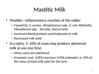 milk hygiene different types of milkl s | PPT