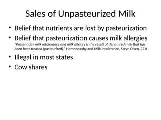 milk hygiene different types of milkl s | PPT
