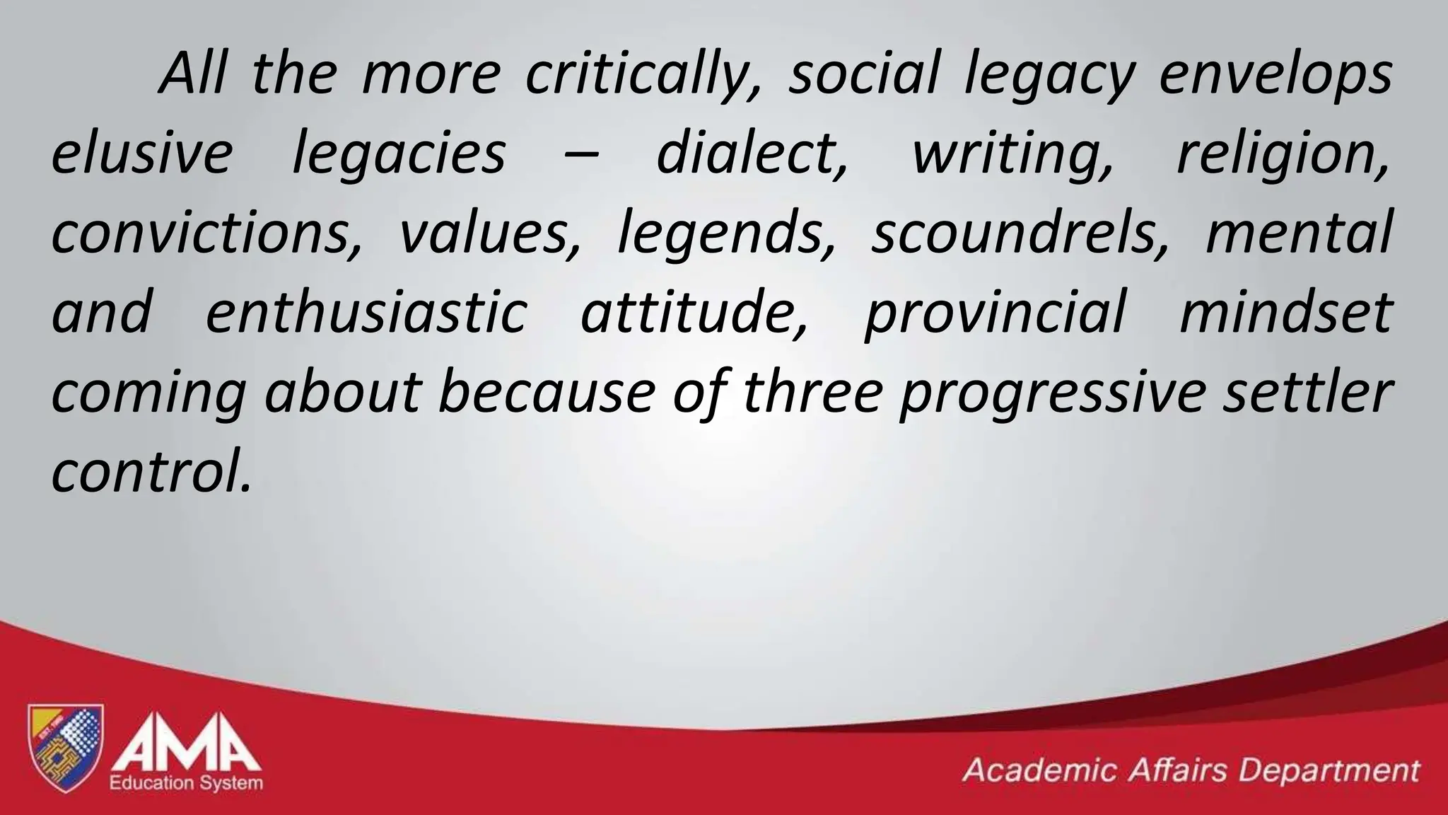 W14-Module 14 Social, Political , Economic and Cultural issues in ...