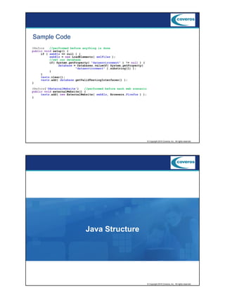Implementing Testing for Behavior-Driven Development Using Cucumber ...
