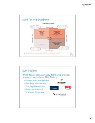 Meet Big Agile: Testing on Large-Scale Projects | PDF | Computing ...