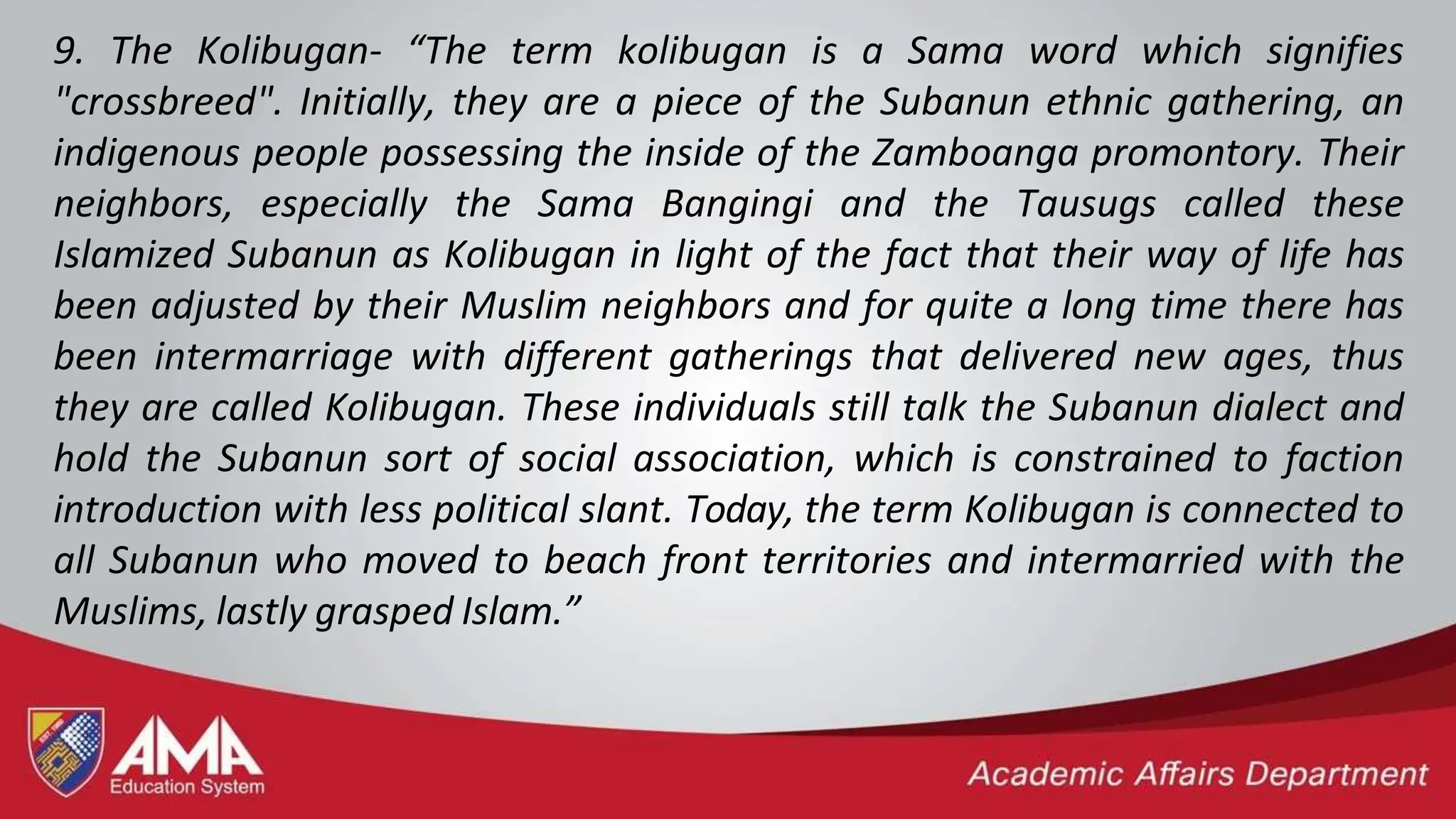 W16-Module 16 Social, Economic and Cultural issues in Philippine ...