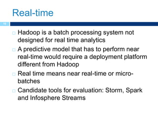 Making Bank Predictive and Real-Time | PPT