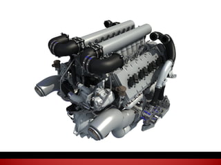 W16 Engine 3D Model | PPT