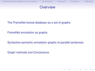 Collin F. Baker - 2017 - Graph Methods for Multilingual FrameNets | PPT