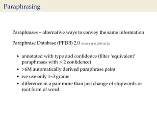 Daniel Preotiuc-Pietro - 2017 - Personality Driven Differences in Paraphrase Preference | PPT