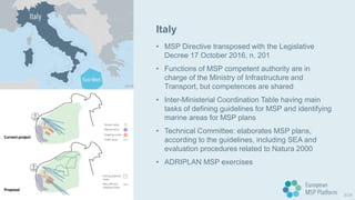 MSP in the Mediterranean Sea at the 2nd Baltic Maritime Spatial ...