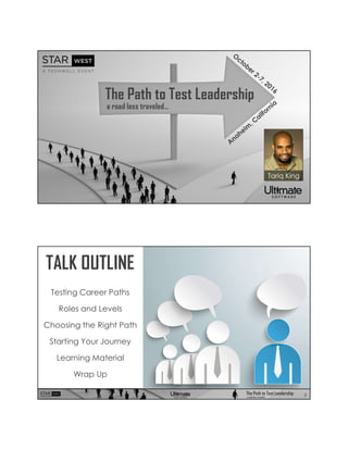 The Path to Test Leadership: A Road Less Traveled | PDF