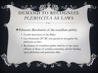 Background of Roman Legal Principles: History of Roman Law and its ...