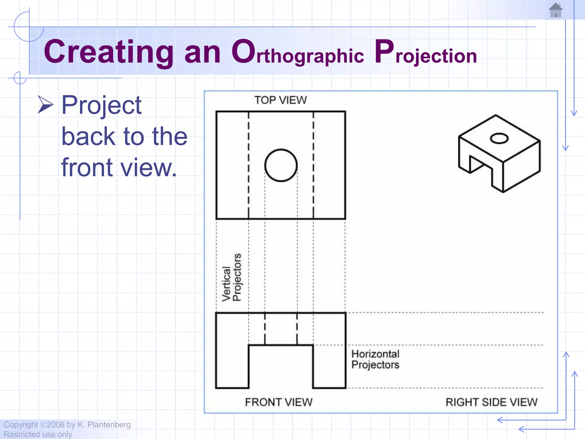 W 1 chapter 1 orthographic projection | PPT