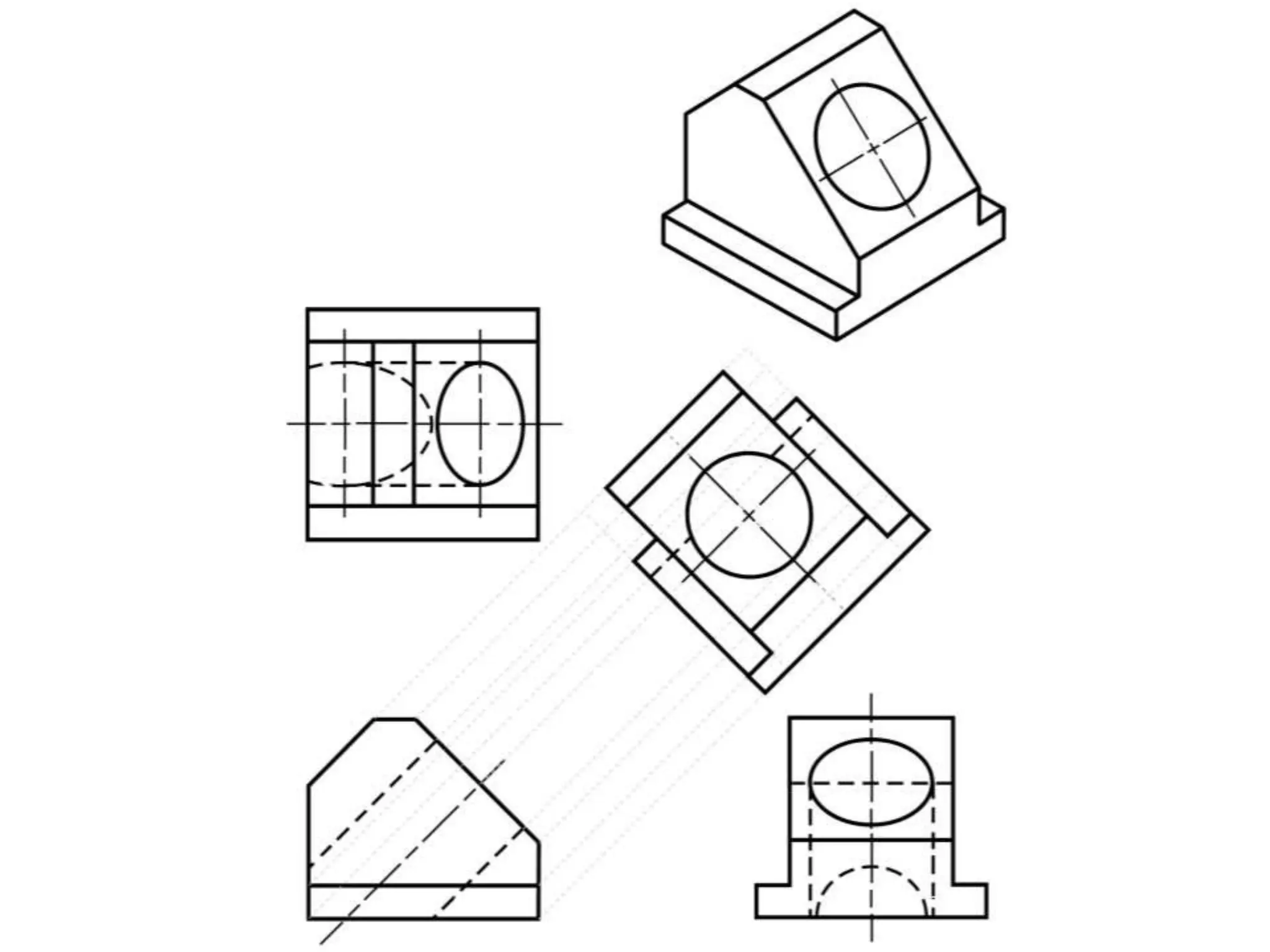 W 1 chapter 1 orthographic projection | PPT