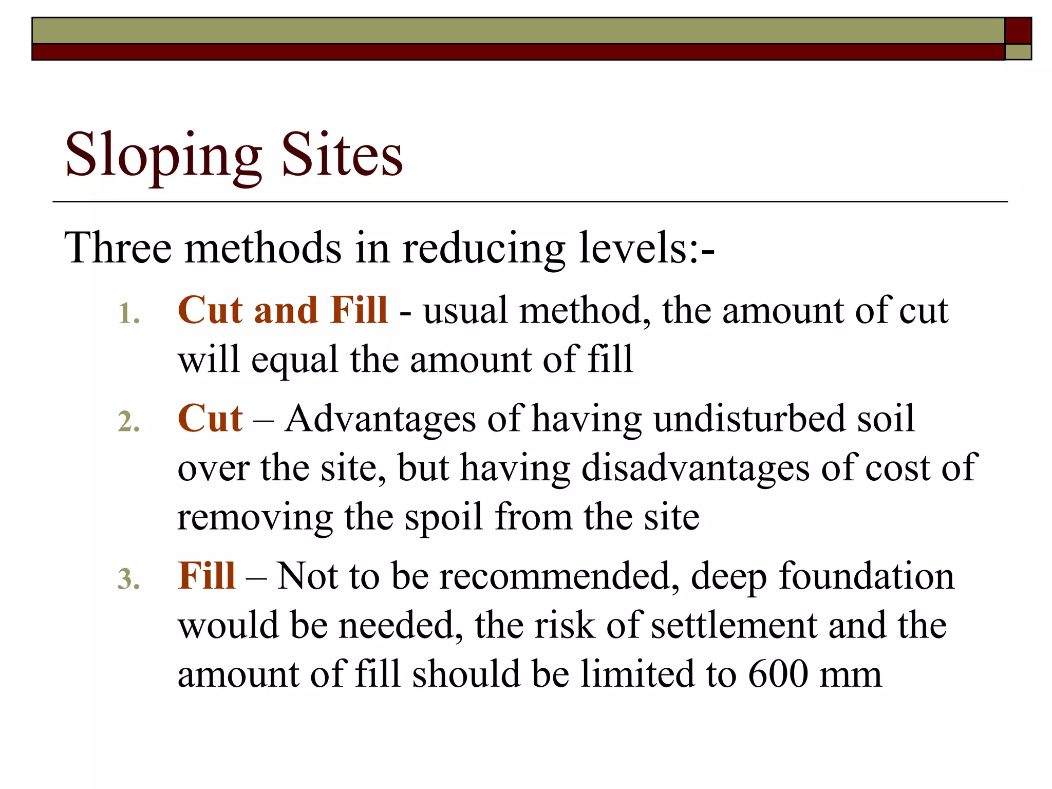Stages in Construction | PPT