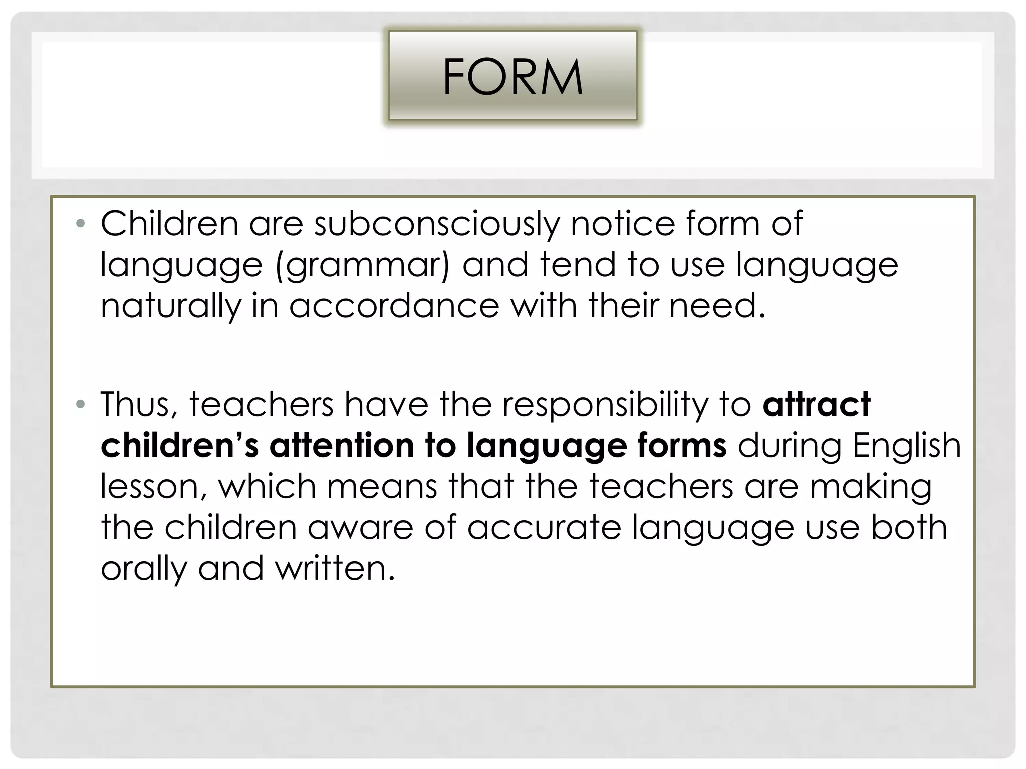 Introduction to grammar & Approaches in teaching grammar | PPTX