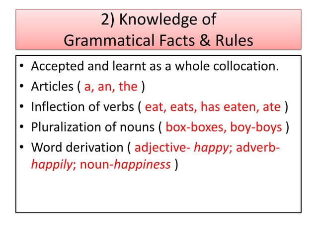 Introduction to grammar & Approaches in teaching grammar | PPTX
