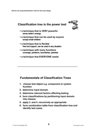 Julie Gardiner - Branch out using Classification Trees for Test Case ...
