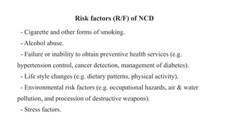 Noncommunicable Disease NCD.pptx