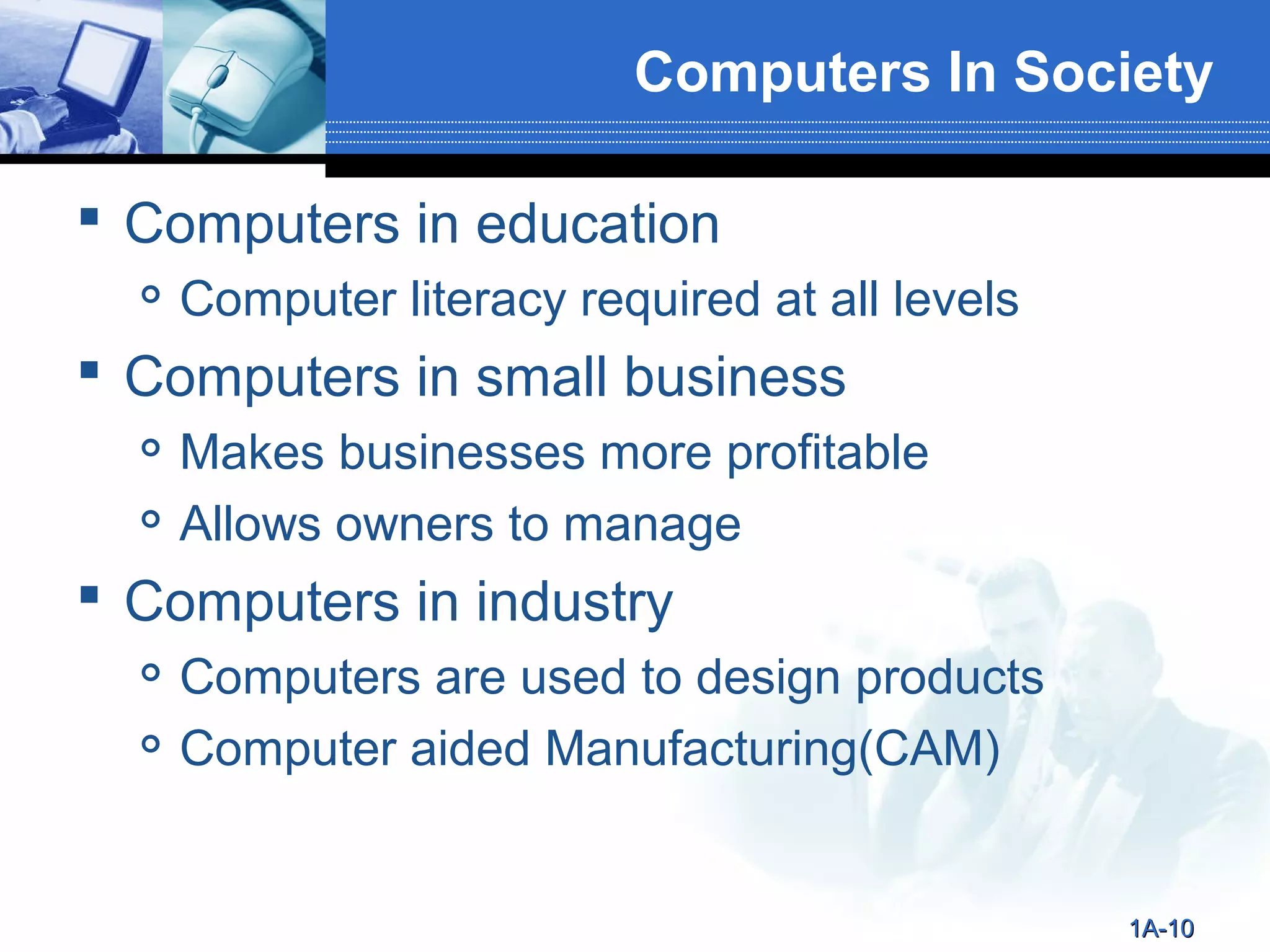 Exploring Computers and Their Uses | PPT