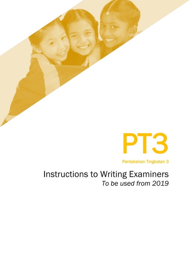 W1 mes pt3 instructions to writing examiners v3 | PDF | Standardized ...