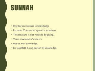 W1 ppt principles of islamic education | PDF