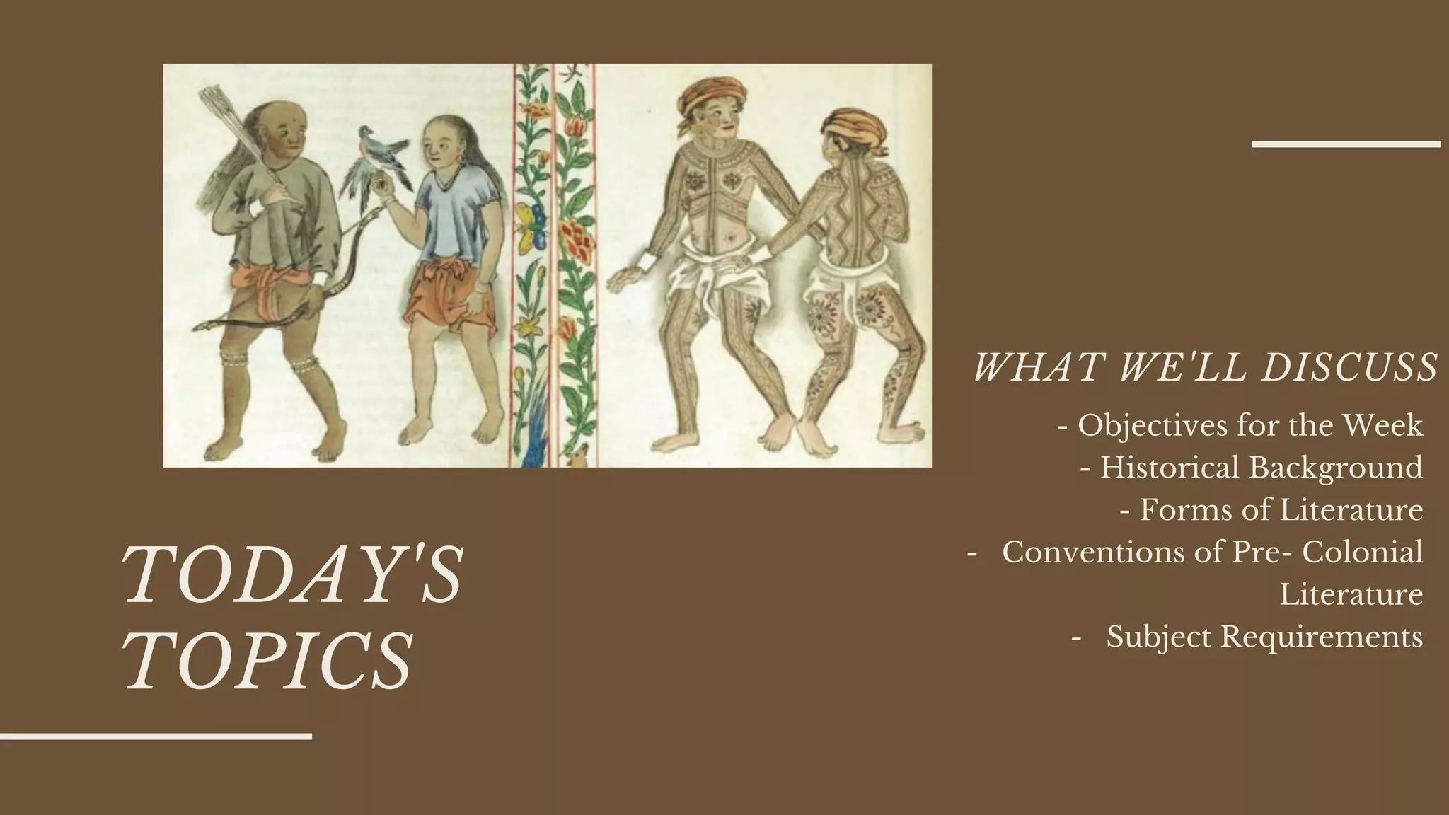 Philippine Literature during the Pre- Colonial Period | PDF