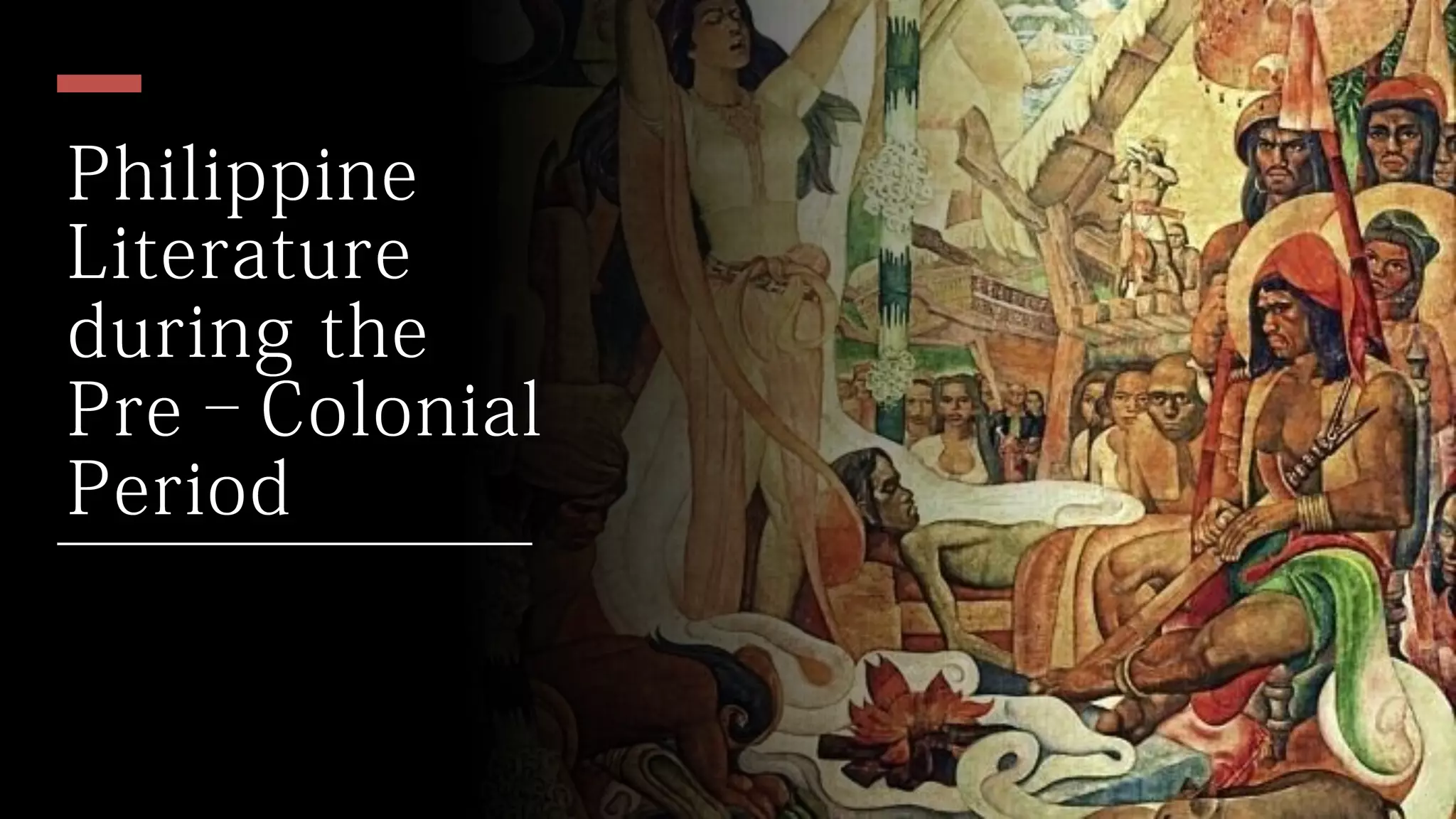 Philippine Literature during the Pre- Colonial Period | PDF