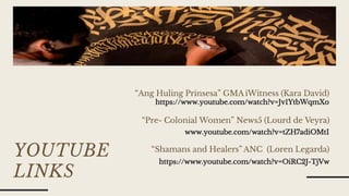 Philippine Literature during the Pre- Colonial Period | PDF