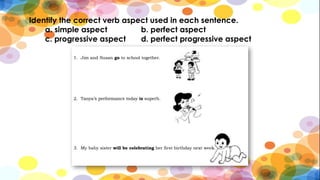 W1 Q2 ENGLISH 5.aspects and types of verb | PPT