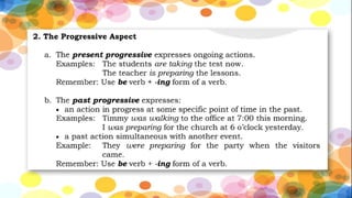 W1 Q2 ENGLISH 5.aspects and types of verb | PPTX