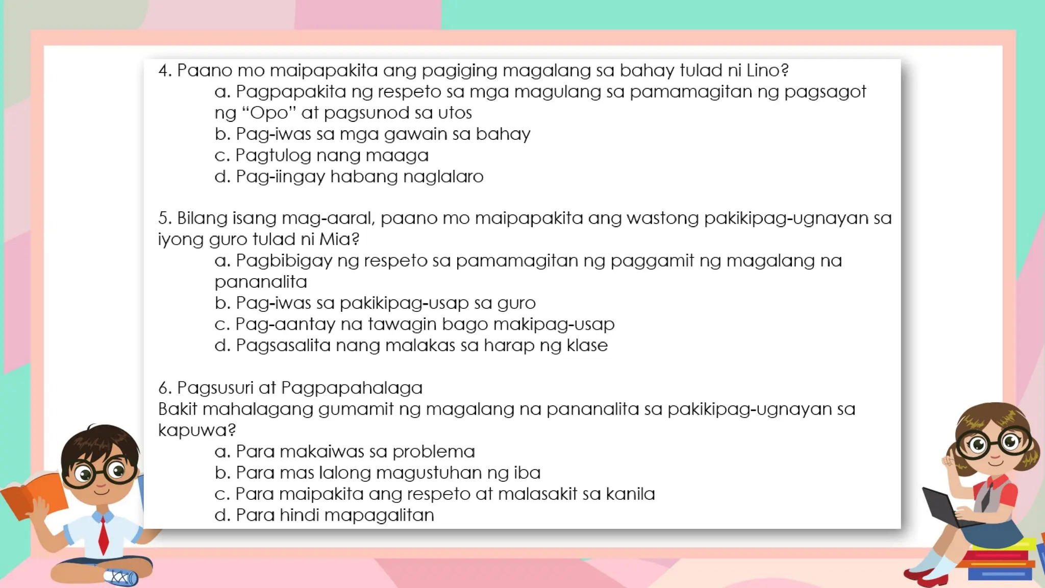 GMRC GRADE 1 CURRICULUM GUIDE RESOURCES NEEDED PPT WEEK 1 QUARTER 3 | PPTX