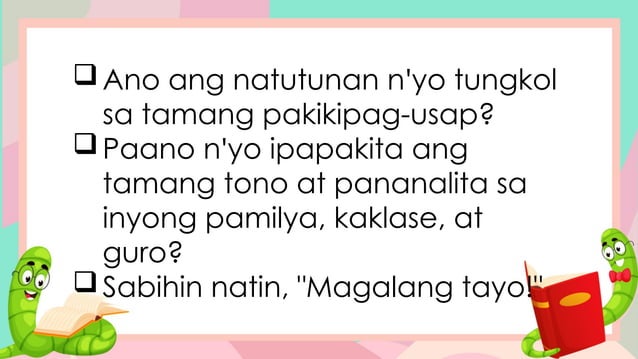 GMRC GRADE 1 CURRICULUM GUIDE RESOURCES NEEDED PPT WEEK 1 QUARTER 3 | PPTX