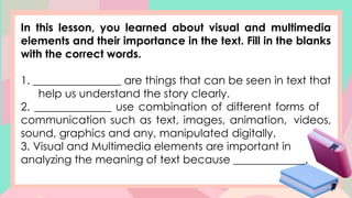 W1 Q4 ENGLISH 5.pptx THIRD QUARTER ANALYZING VISUAL AND MULTIMEDIA ...