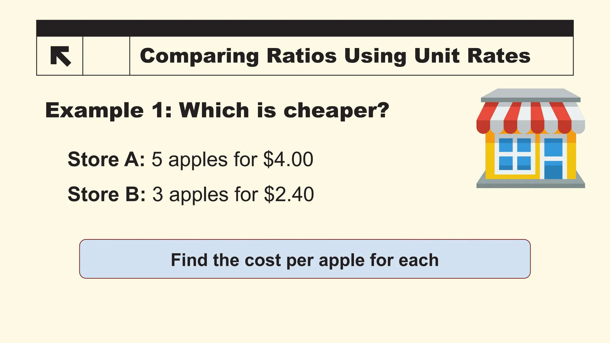 Lesson about Introduction to Ratio and Rates | PPT